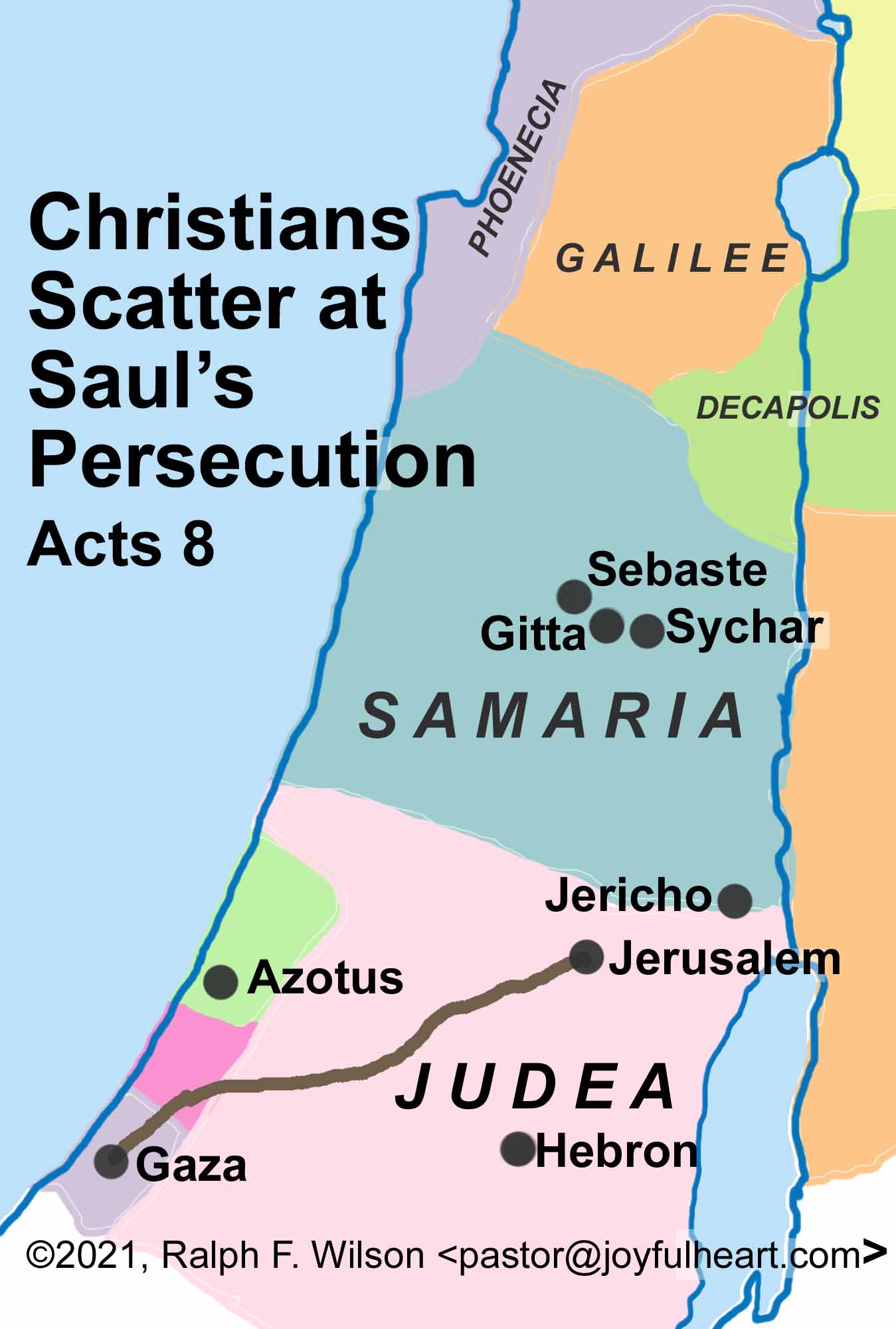 6 Philip Evangelizes Samaria And Baptizes An Ethiopian Acts 8 The